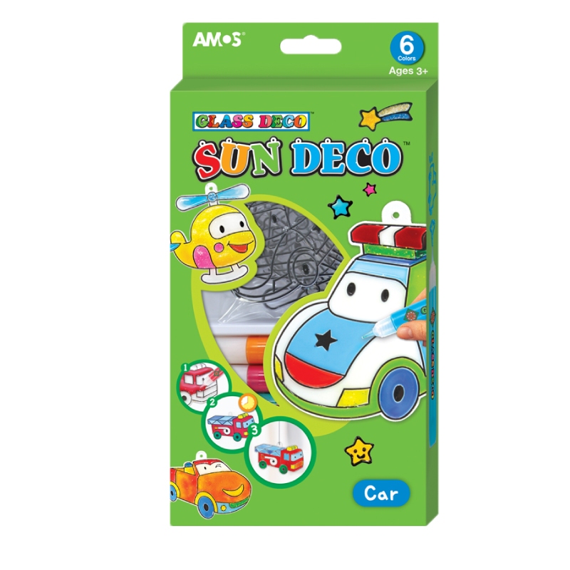 【韓國AMOS】 6色交通工具模型板DIY玻璃彩繪膠 吊飾創作 手作美勞‖ | 蝦皮購物