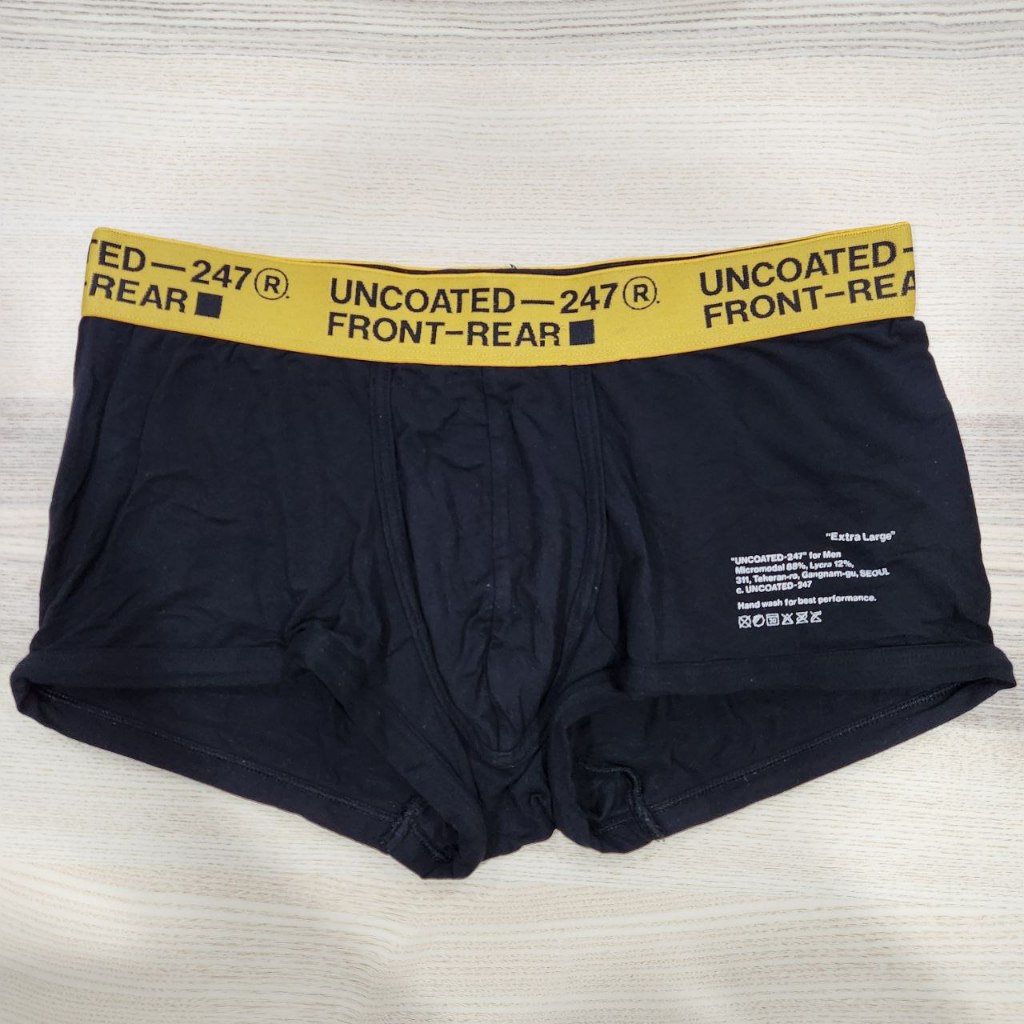 UNCOATED 247 韓國男生內褲 運動款 XL | 蝦皮購物