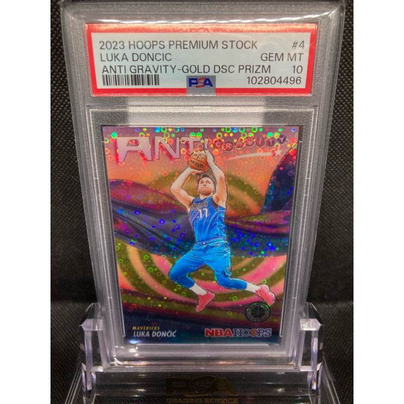 NBA 2023 Hoops Premium Stock Luka Doncic Gold /10 PSA 10 | 蝦皮購物