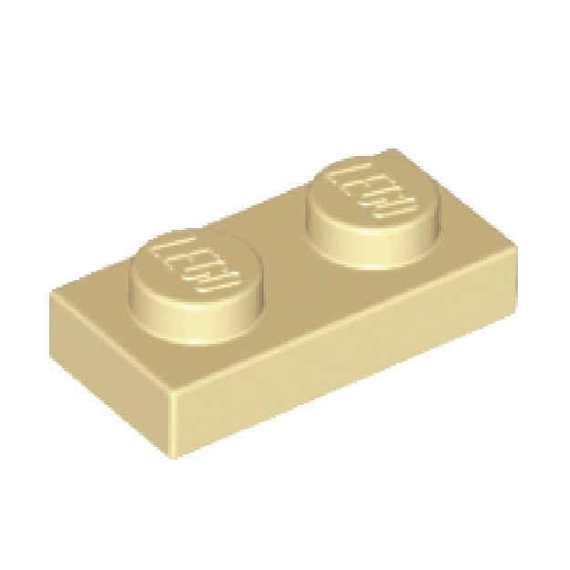 COOLPON｜這是樂高®LEGO®的正版零件 Plate 1x2 薄板 3023 4113917 28653 砂色 | 蝦皮購物