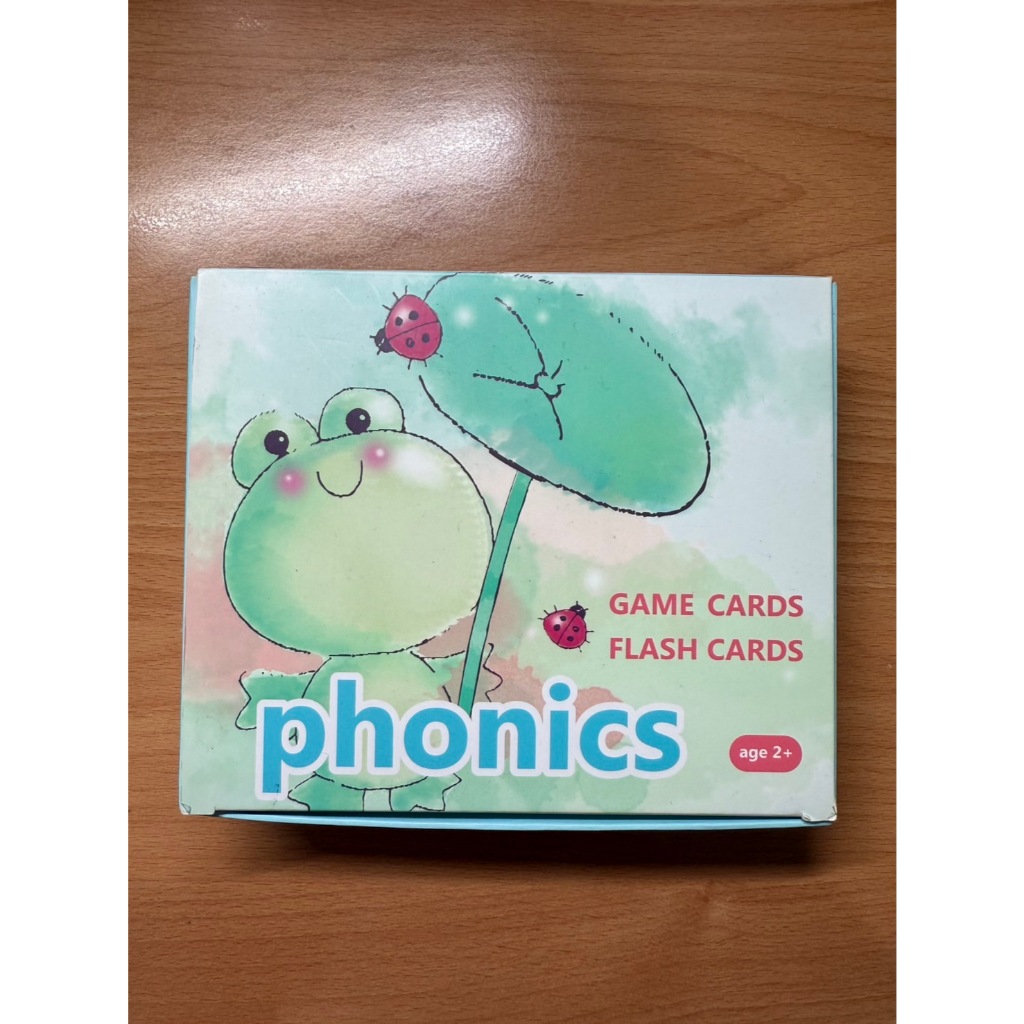 Kidsread phonics game cards 自然發音遊戲卡 點讀 | 蝦皮購物
