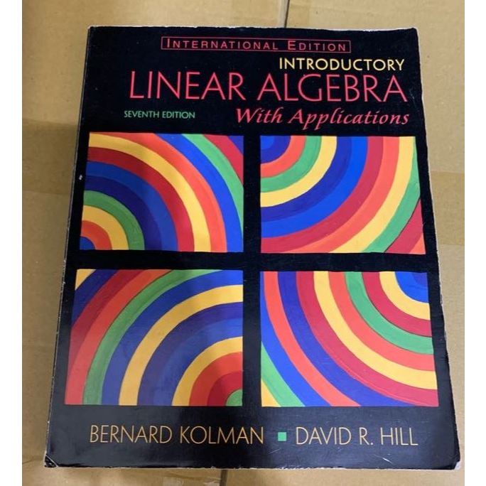 線性代數 Introduction Linear Algebra with Application | 蝦皮購物