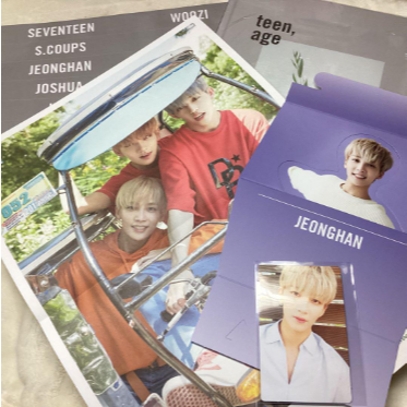 SEVENTEEN 正規二輯 TEEN, AGE 白版全專 專輯 小海報 立牌 小卡 淨漢 綁 ADLV贈品 SVT | 蝦皮購物