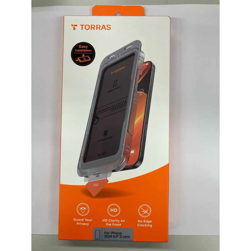 TORRAS 圖拉斯 Insta-II Mas iPhone 16 pro Max防窺滿版螢幕鋼化玻璃保護貼 | 蝦皮購物