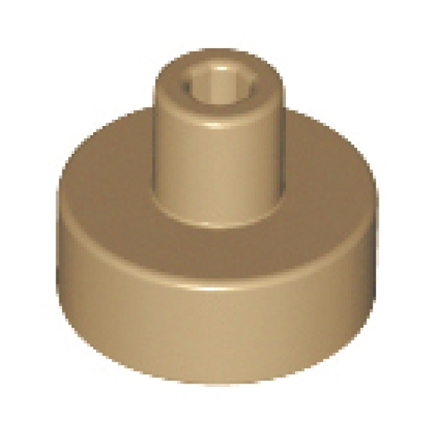 COOLPON｜這是樂高®LEGO®的正版零件 圓形 Round 1x1 桿和銷釘固定器 20482 31561 深砂 | 蝦皮購物