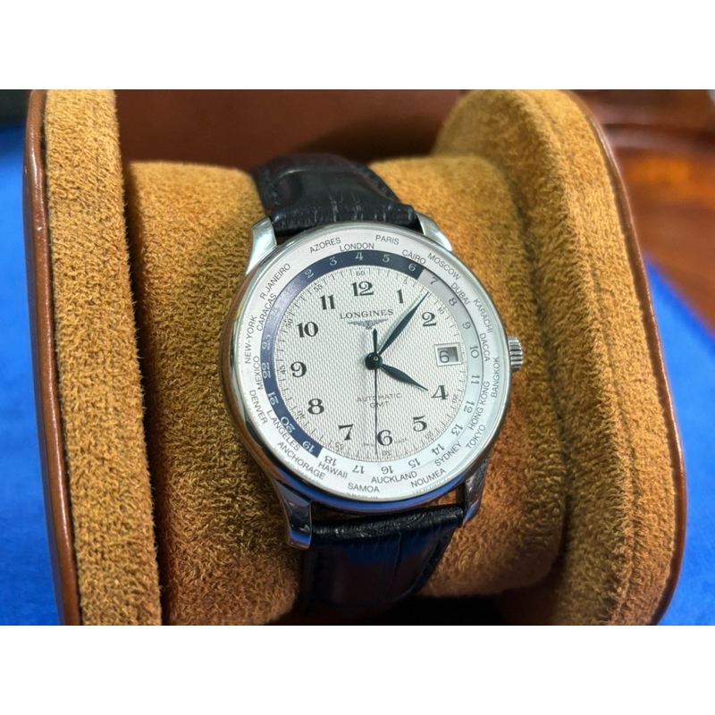 浪琴 Longines 巨擘系列 World timer 世界時區 | 蝦皮購物