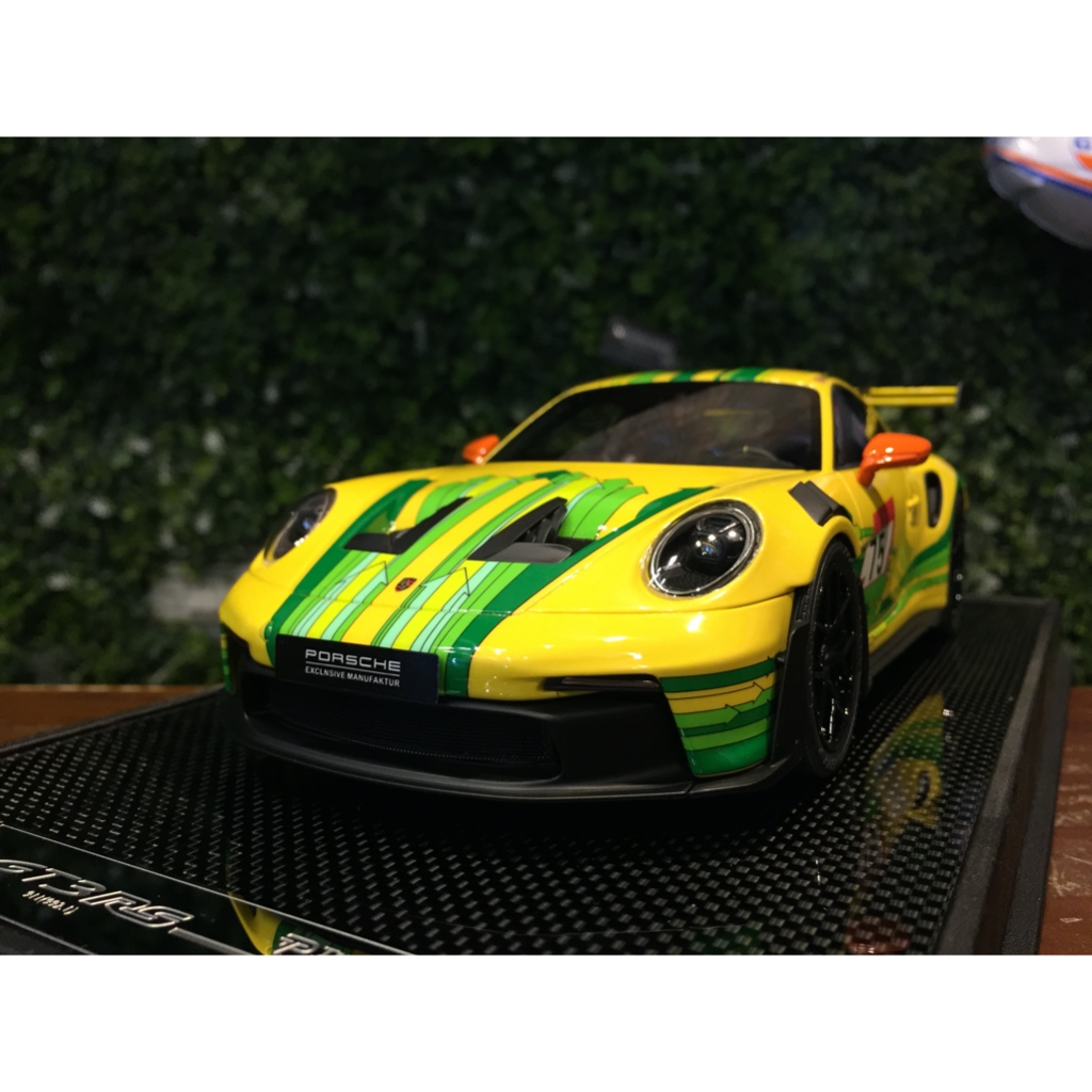 1/18 TP Porsche 911 (992) GT3 RS Grello Livery TP1809GL【MGM】 | 蝦皮購物