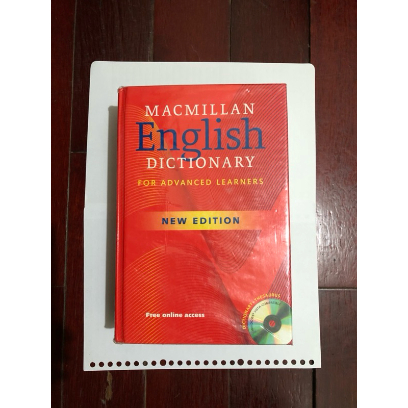 Macmillan English Dictionary 麥克米倫英英字典 精裝版 原價1100元 | 蝦皮購物