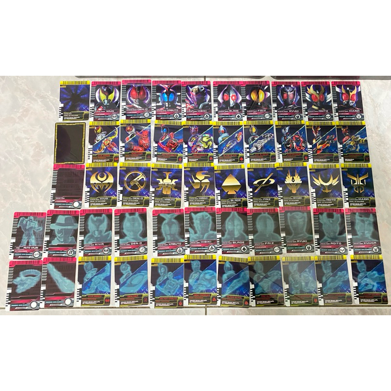 不挑商品狀況 二手品 出清無盒 假面騎士 DECADE CSM+DX 平成騎士+空白騎士卡 卡片組 | 蝦皮購物