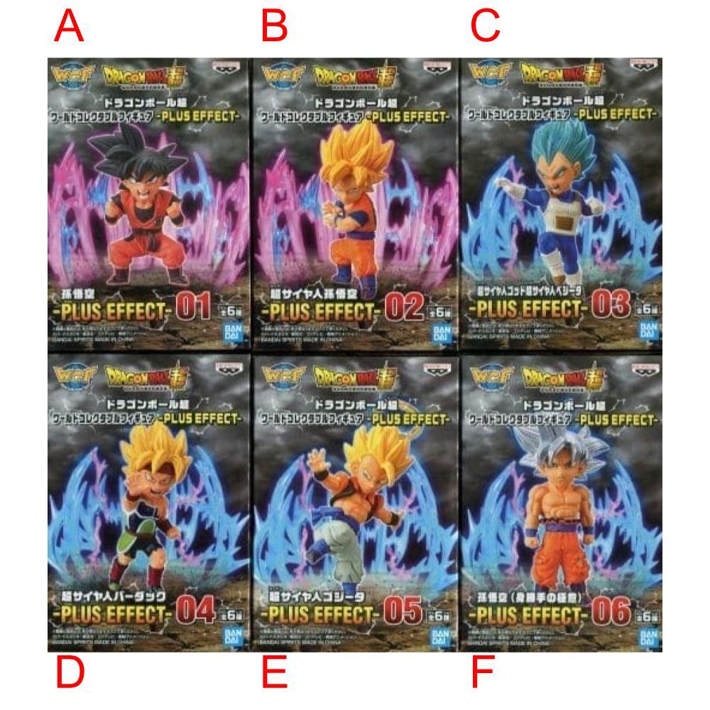 模型君 七龍珠 WCF 世界收藏人物 PLUS EFFECT 公仔景品 全6種 81922 | 蝦皮購物