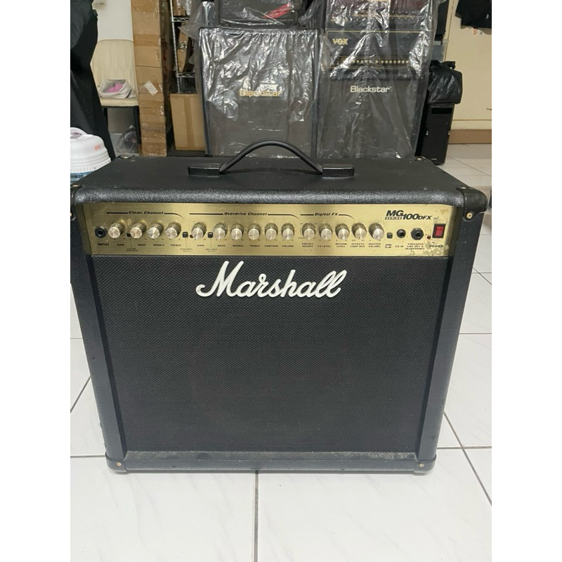 Marshall MG100DFX Guitar Combo Amplifier 100 Watts, 1x12 | 蝦皮購物