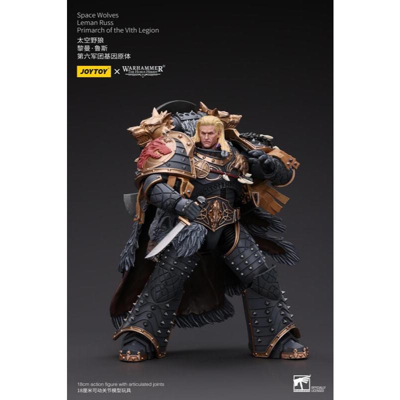 預購 JOYTOY 戰鎚40K JT6137 太空野狼 黎曼魯斯 第六軍團基因原體 LemanRuss 再版 | 蝦皮購物