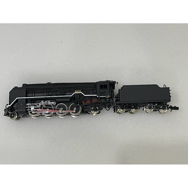 MICROACE D51 蒸氣機關車 二手無盒-23 N規 鐵道模型 | 蝦皮購物