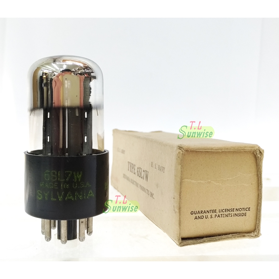 6H9C ︽NO:6324 美國 SYLVANIA 6SL7 W (NIB) 真空管 ( 5691 ; VT-229 | 蝦皮購物
