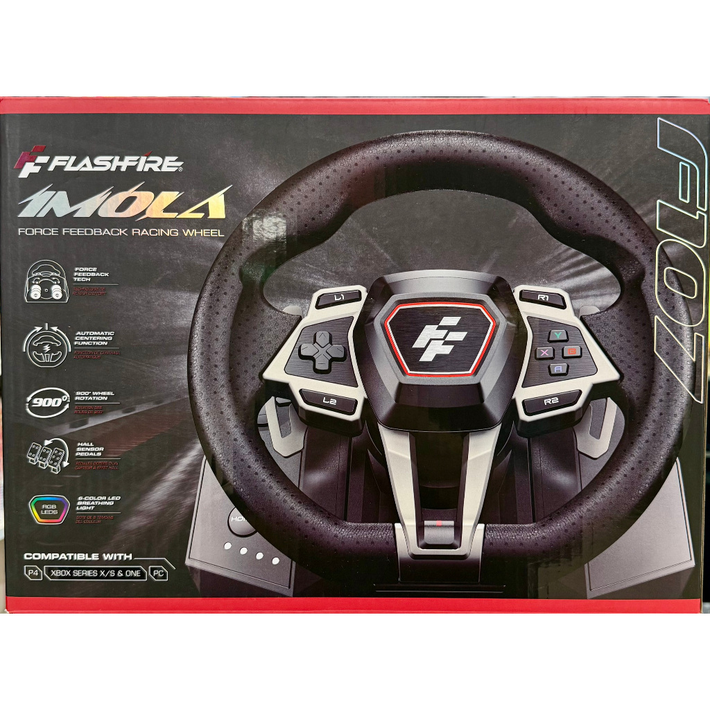 FlashFire Imola 莫拉車神力回饋方向盤 支援 PC/PS4/XBOX ONE | 蝦皮購物