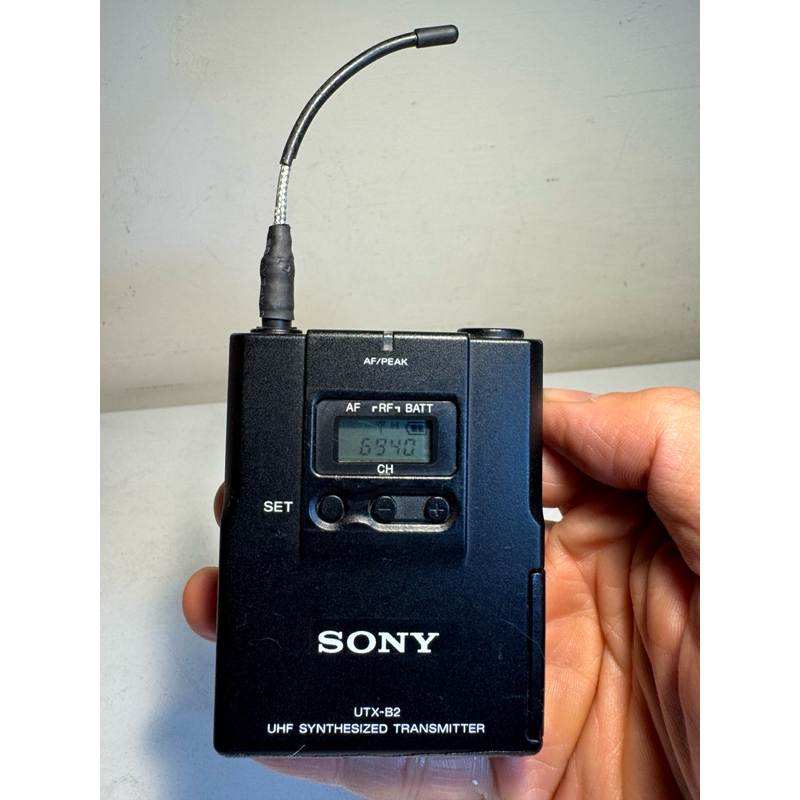 Sony UTX-B2 無線麥克風 發送器 mini mic 看說明 | 蝦皮購物