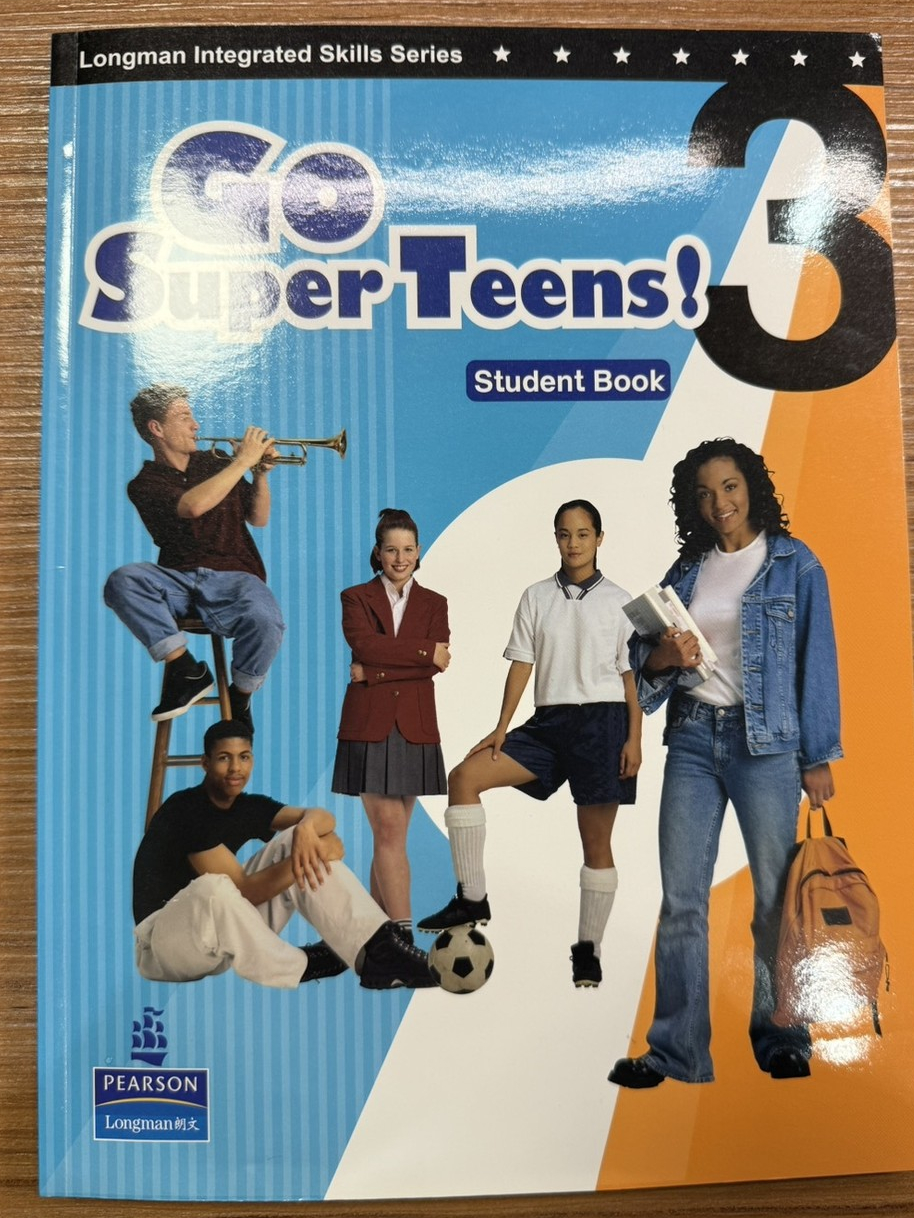 近乎全新現貨｜Go Super Teens! (Student Book) 含 CD (無筆記) | 蝦皮購物