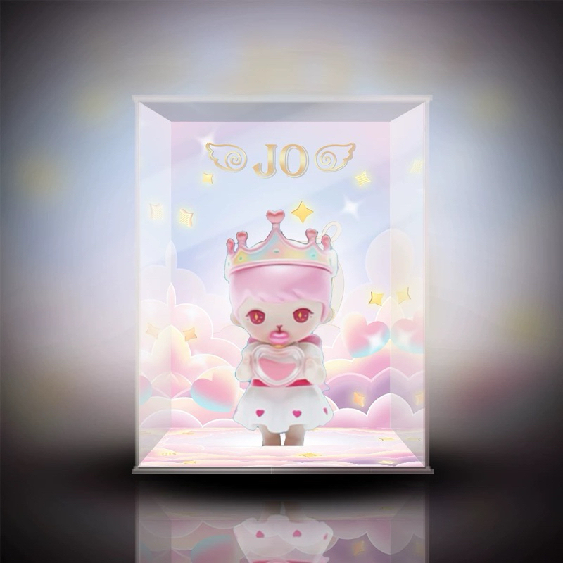 《Yao 挖寶趣》 泡泡瑪特 PVC GK 黏土人 黏土娃 盒玩 食玩 雕像 燈光 階梯 尺寸客製化 展示盒05 | 蝦皮購物