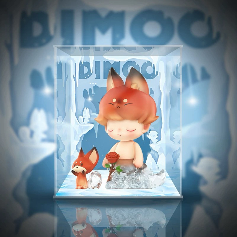 《Yao 挖寶趣》 泡泡瑪特 PVC GK 黏土人 黏土娃 盒玩 食玩 雕像 燈光 階梯 尺寸客製化 展示盒48 | 蝦皮購物