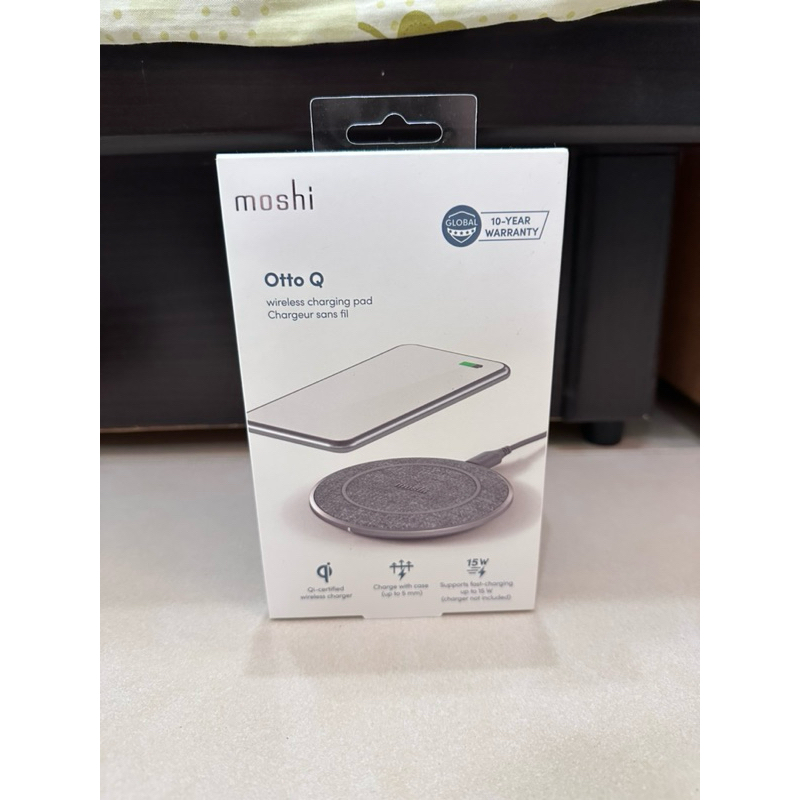 Moshi Otto Q無線充電盤 15W 二手極新 | 蝦皮購物