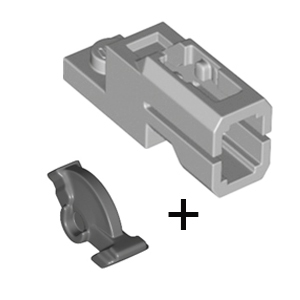 COOLPON｜這是樂高®LEGO®的正版零件 69754c01 69754 69755 發射器(淺灰) +扳機(深灰) | 蝦皮購物