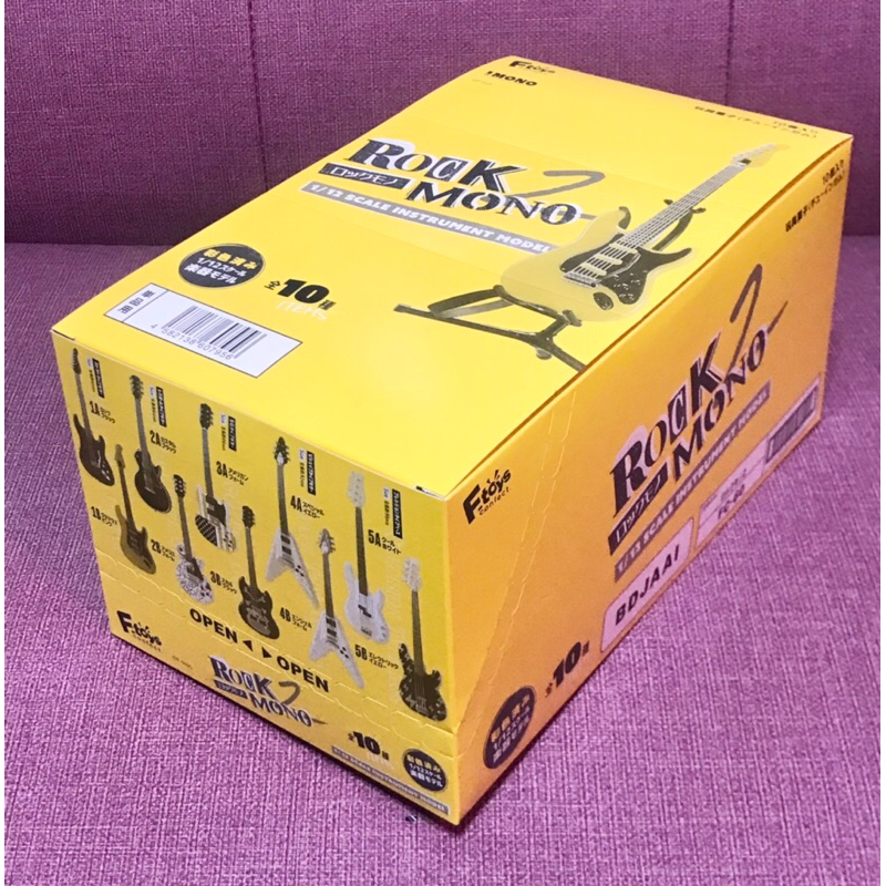 [現貨]正版 盒玩 F-toys ROCK MONO 2 迷你搖滾吉他 ROCKMONO全10款 | 蝦皮購物