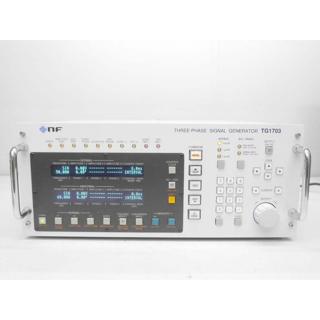 (HLFA-TMA) NF TG1703 Three Phase Signal Generator 3相 信號產生器 | 蝦皮購物