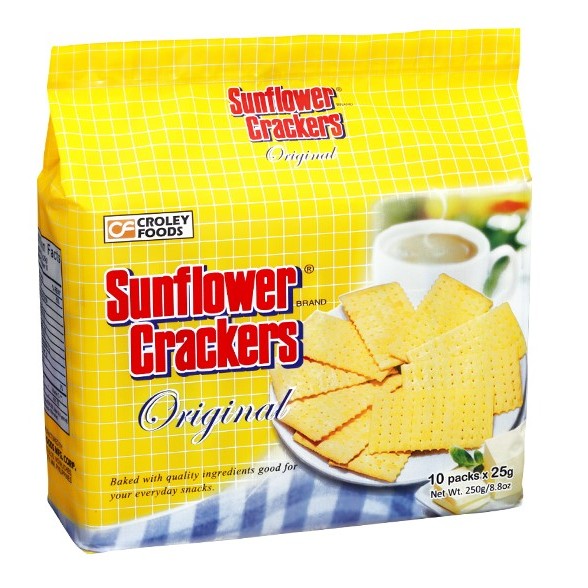 SUNFLOWER Crackers Original_25g by 10s | 蝦皮購物