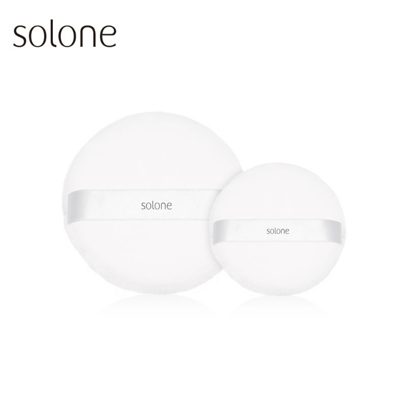 ⭐蝦皮發票⭐ Solone 特級日本立絨蜜粉撲 (55mm/75mm) 兩面皆可用 蜜粉 粉餅 上妝粉撲 美妝蛋 | 蝦皮購物