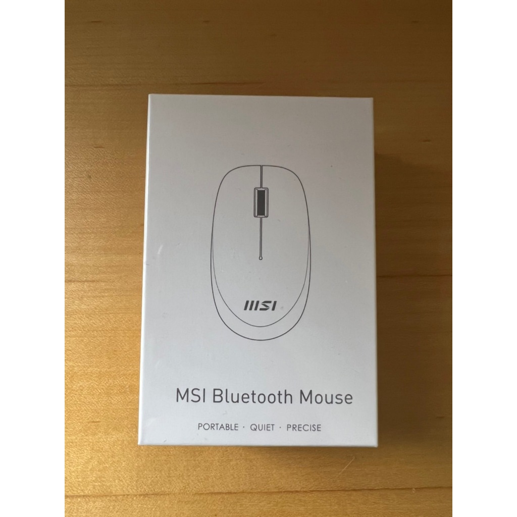 MSI Bluetooth Mouse M98 無線藍芽滑鼠 (全新盒裝未拆) | 蝦皮購物