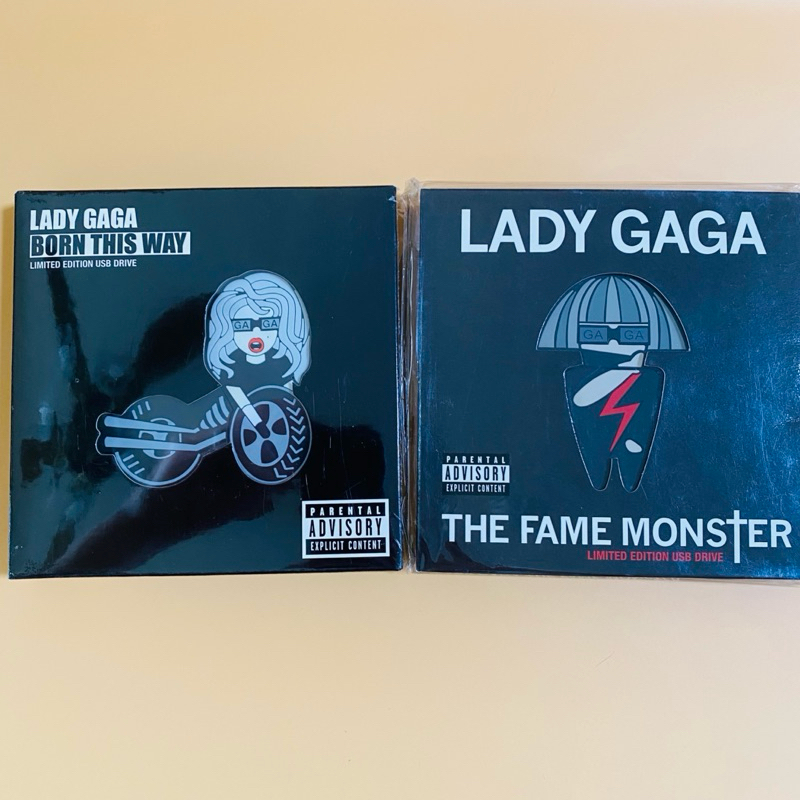全新 女神卡卡 Lady Gaga The Fame Monster + Born This Way 限量進口USB專輯 | 蝦皮購物