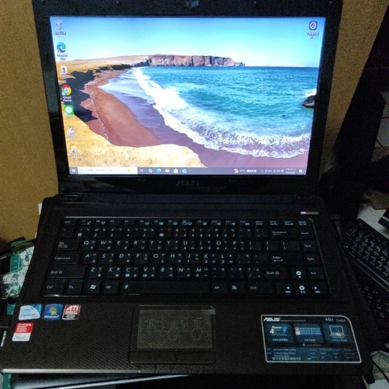 ASUS K42J 筆電Win10/4G/SSD128G | 蝦皮購物
