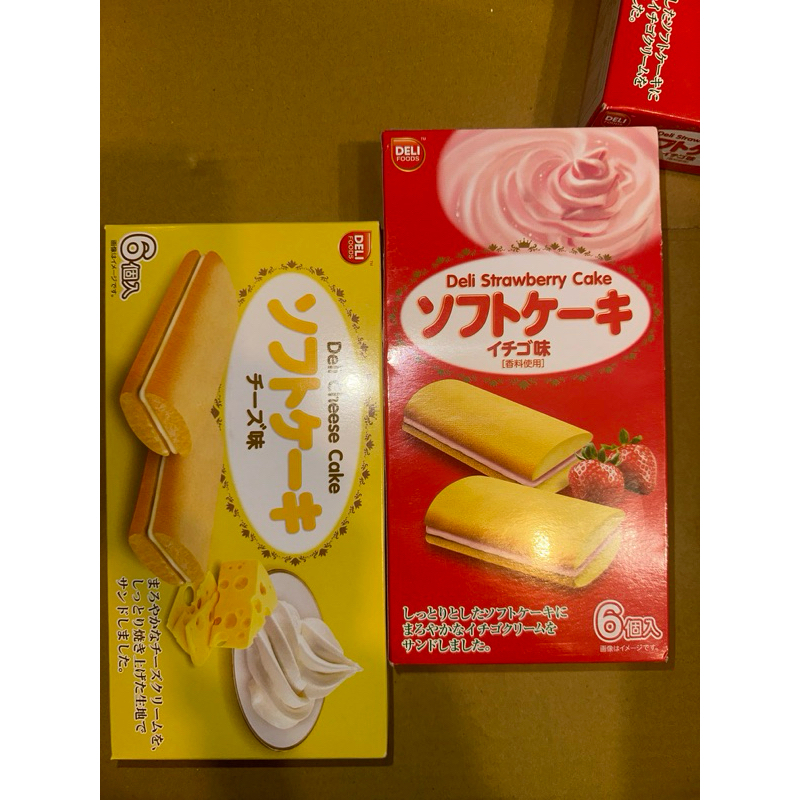 越南DELI蛋糕 起司 草莓/108g 單盒6入裝 | 蝦皮購物