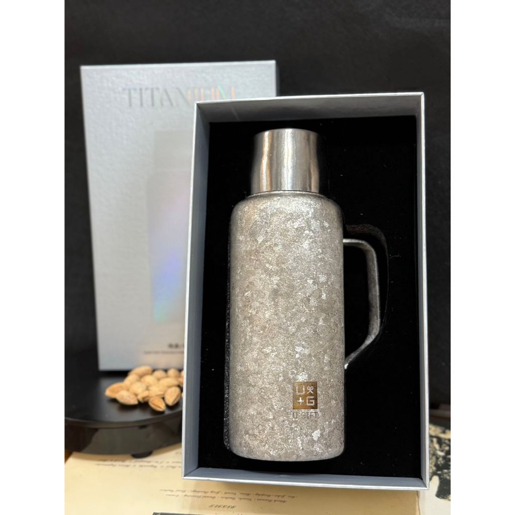 《臺灣出貨》優禮 U-GIFT純鈦無毒無重金屬健康24小時保溫保冷典藏傳家壺可泡茶泡咖啡飲料爆款官方正品現貨1000ml | 蝦皮購物
