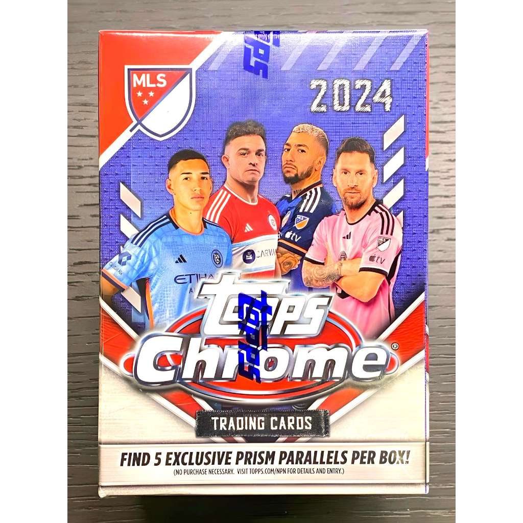 【卡世界】2024 Topps MLS Chrome Soccer Value Box 足球 球員卡 (1盒) | 蝦皮購物