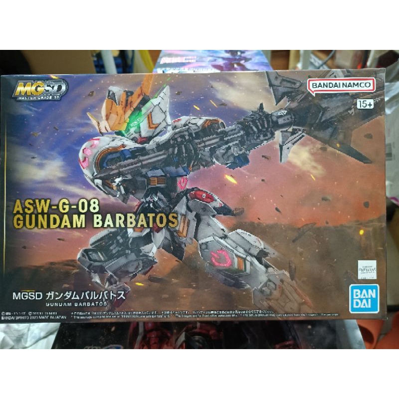 萬代 MGSD 機動戰士鋼彈 鐵血的孤兒 ASW-G-08 獵魔鋼彈/GUNDAM BARBATOS | 蝦皮購物