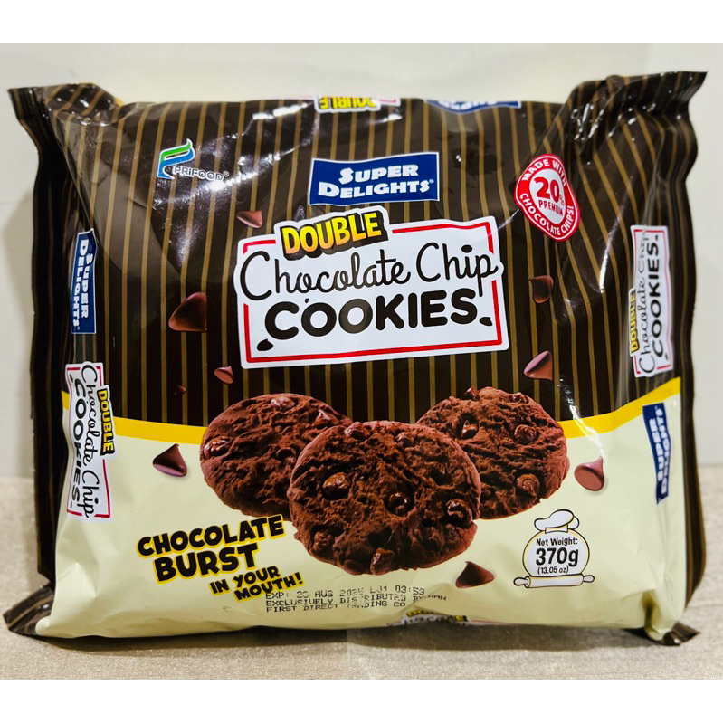 Double choco chips (cookies) 370g | 蝦皮購物