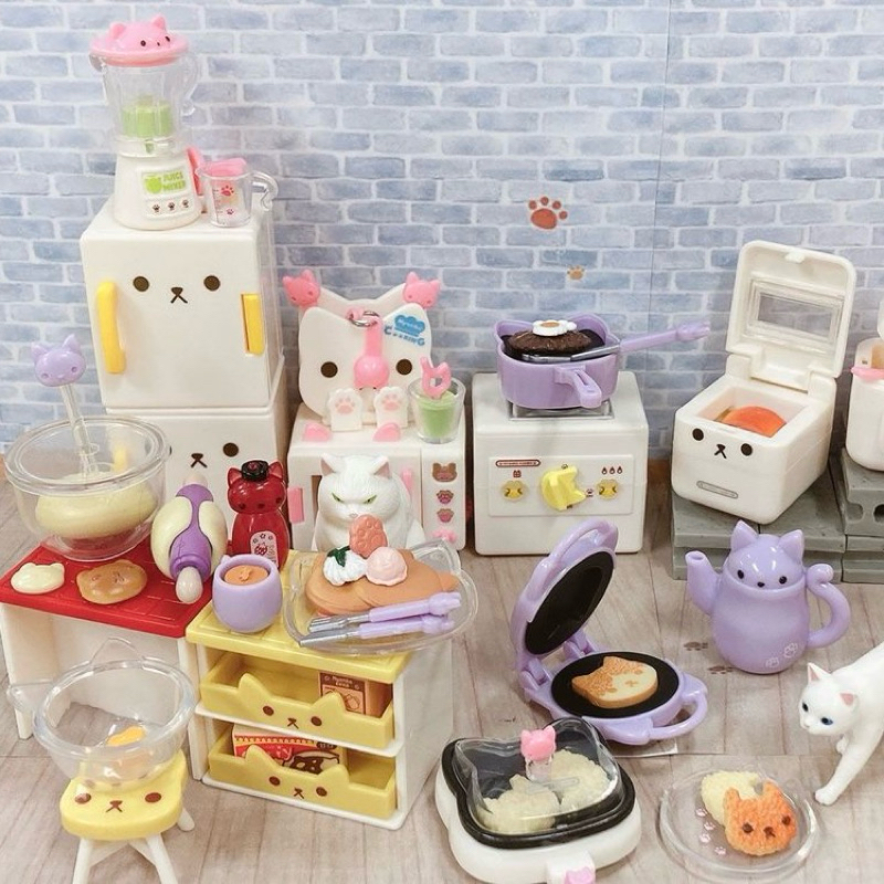 epoch tarlin喵喵廚房扭蛋散件 | 蝦皮購物