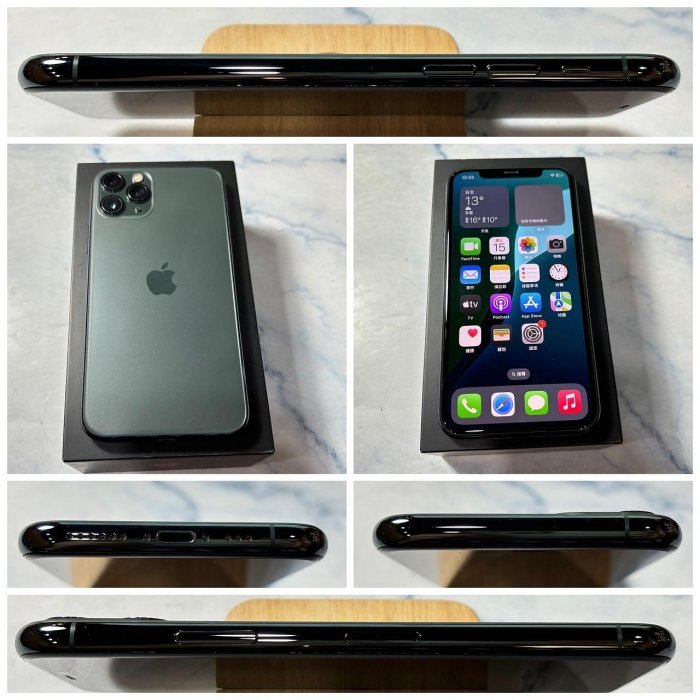 懇得機通訊 二手機 iPhone 11 Pro 64G 夜幕綠 綠色 5.8吋 IOS 18.4【019】 | 蝦皮購物