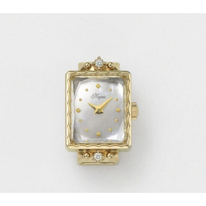 agete NOJESS 方形鑽石錶盤 （二手）請看介紹後再確認 | 蝦皮購物