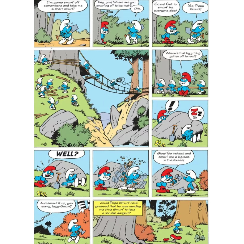 經典《藍精靈》彩色英文高清漫畫26冊PDF 英文版漫畫 The Smurf 課外拓展 | 蝦皮購物