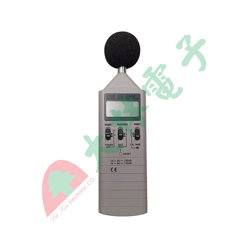 大林電子 】泰仕 TES 數位式噪音計 TES-1350A | 蝦皮購物