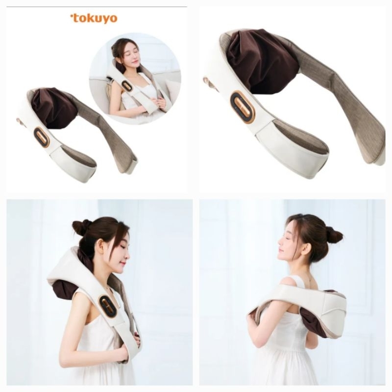 [全新]tokuyo新品上市 無線肩頸鬆按摩器 TH-537 (無線抓捏揉/可按斜方肌) | 蝦皮購物