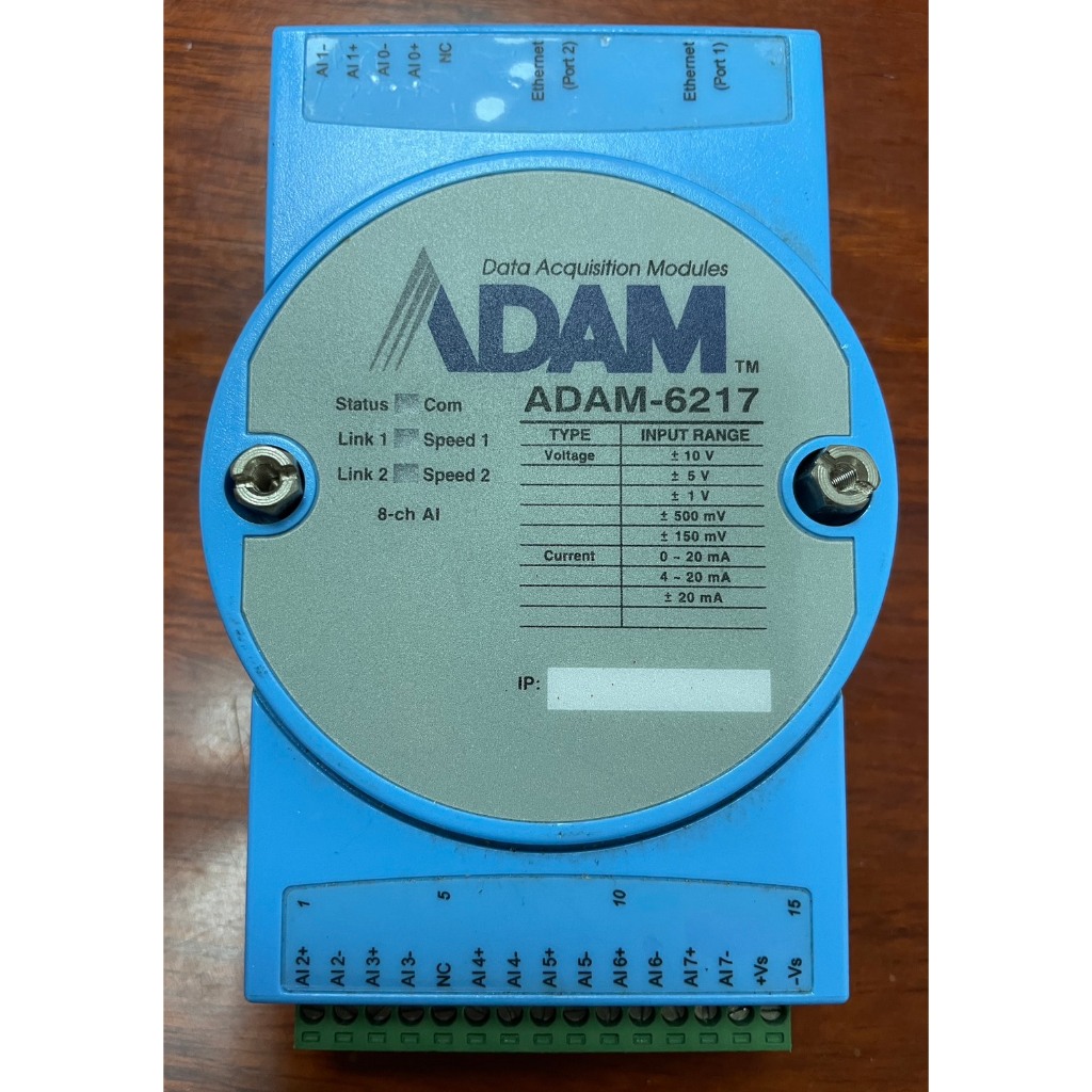 (二手)(缺件)(功能正常) 研華ADAM-6217 IOT類比輸入訊號閘道器模組 AI input 電流、電壓訊號 | 蝦皮購物