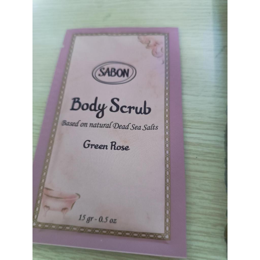 最新效期 2027/1 (全新) Sabon 玫瑰身體磨砂膏 15g | 蝦皮購物