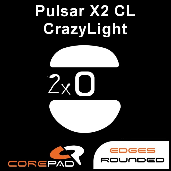 德國 Corepad｜Pulsar X2 CrazyLight CL(非一般X2)｜鼠貼 鼠腳貼 Crazy Light | 蝦皮購物