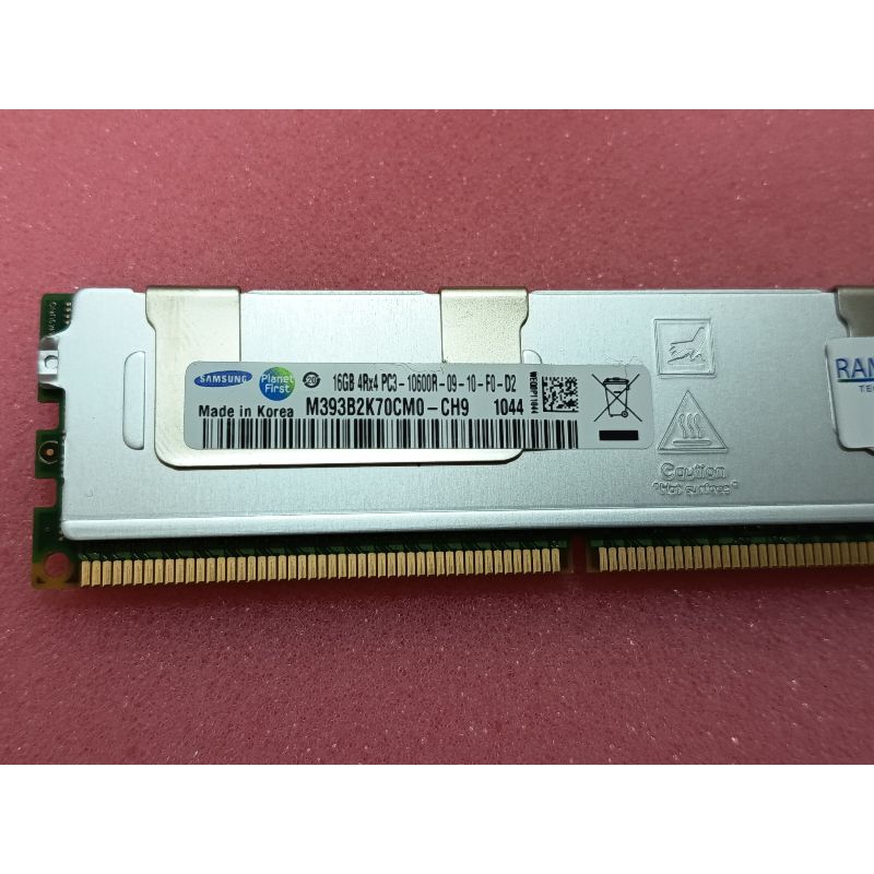 🍎現貨🥕三星DDR3 1066 16GB 4Rx4 ECC REG伺服器規格記憶體,華南金牌 X79, X58 | 蝦皮購物