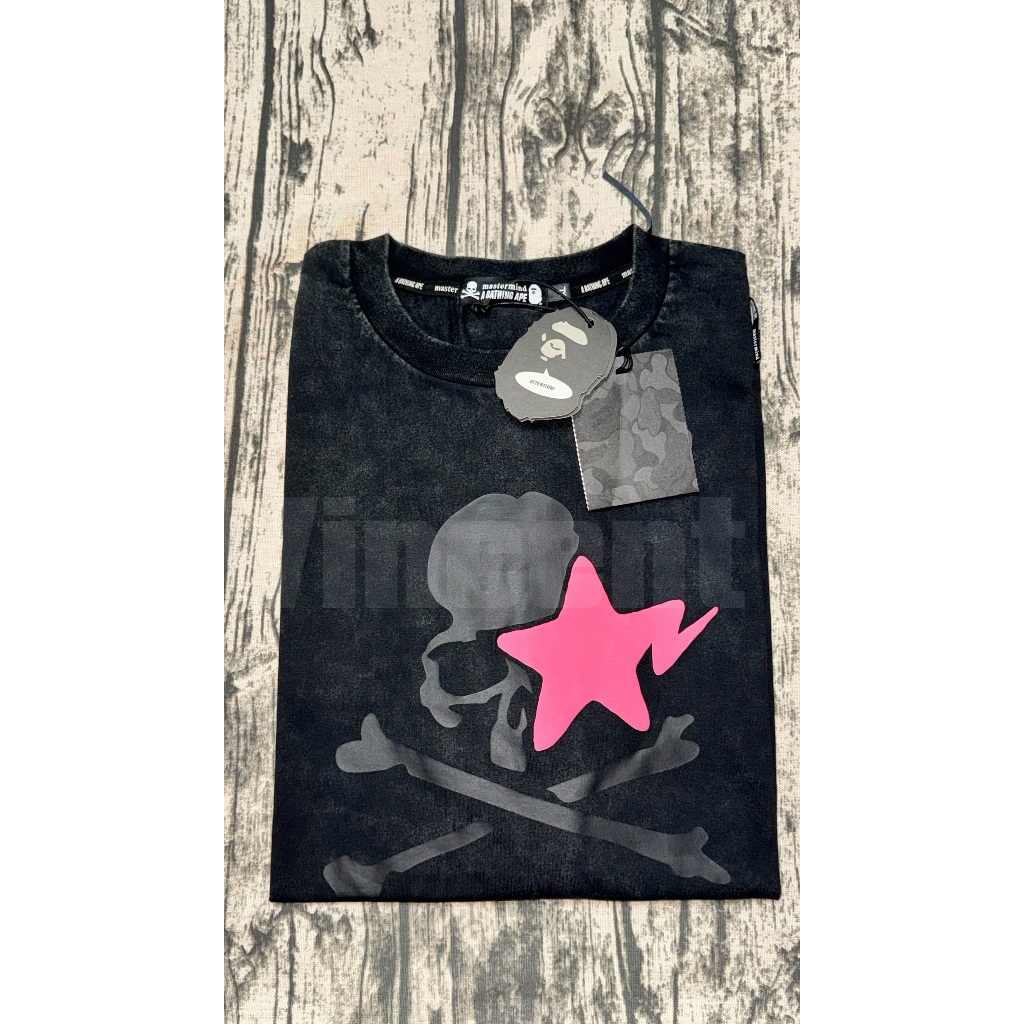 日本製 現貨 全新 BAPE x mastermind JAPAN 15週年 GARMENT DYE LOGO | 蝦皮購物