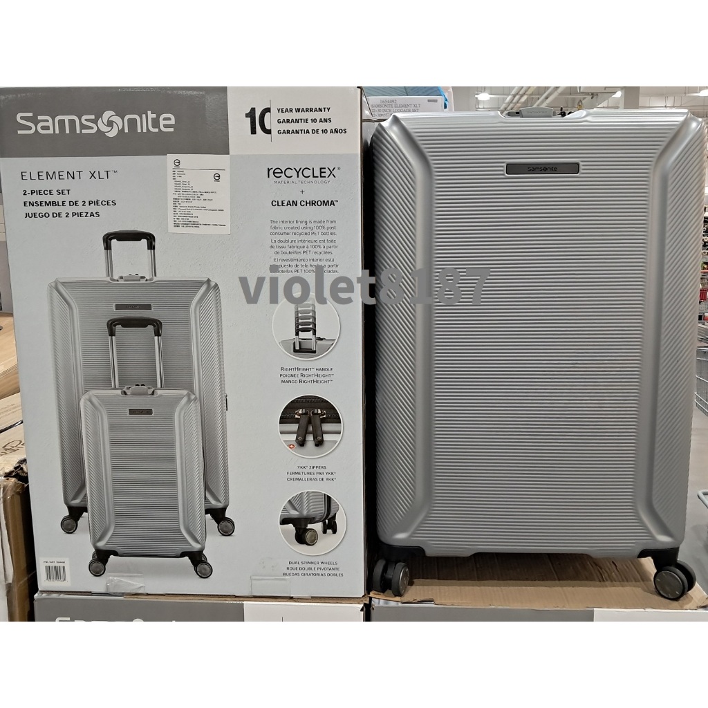 Samsonite Element Xlt 22吋 + 30吋 行李箱 二入組 新秀麗行李箱 旅行箱[好市多~] | 蝦皮購物