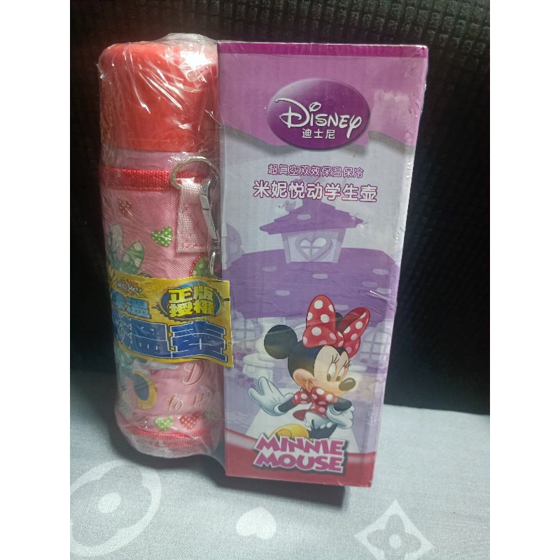 迪士尼 米妮301不銹鋼 保溫保冰水壺500ML | 蝦皮購物